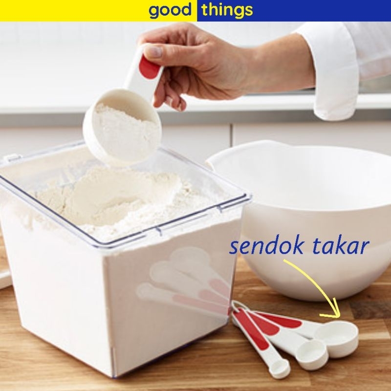 Jual Sendok Takar Kue Bumbu Plastik Set Isi 4 Multifungsi Ikea Stam ...