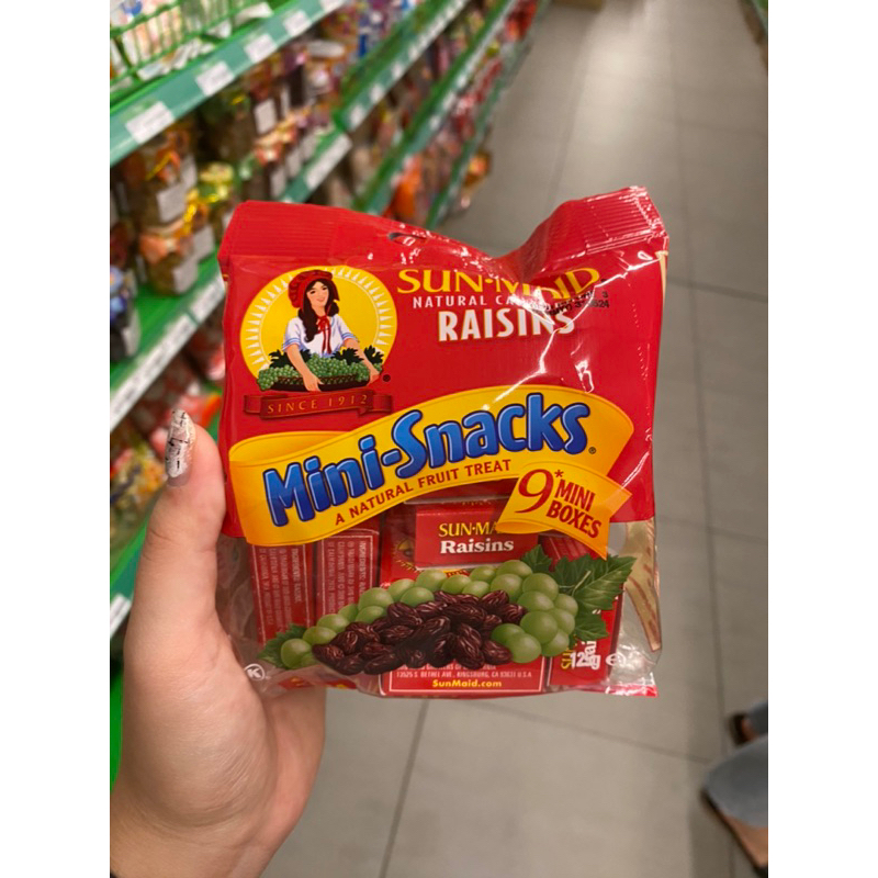 Jual raisins sun maid isi 9 box 125 gram dan isi 14 box 198 gram ...