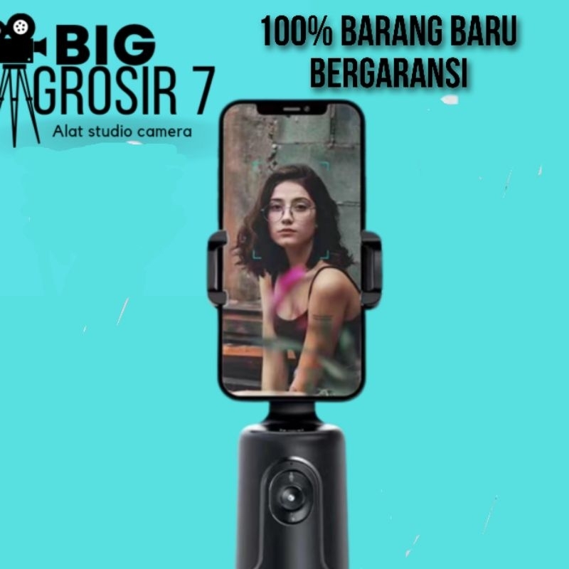 Jual stabilizer gimbal P01 auto face tripod handphone tracking selfie | Shopee Indonesia