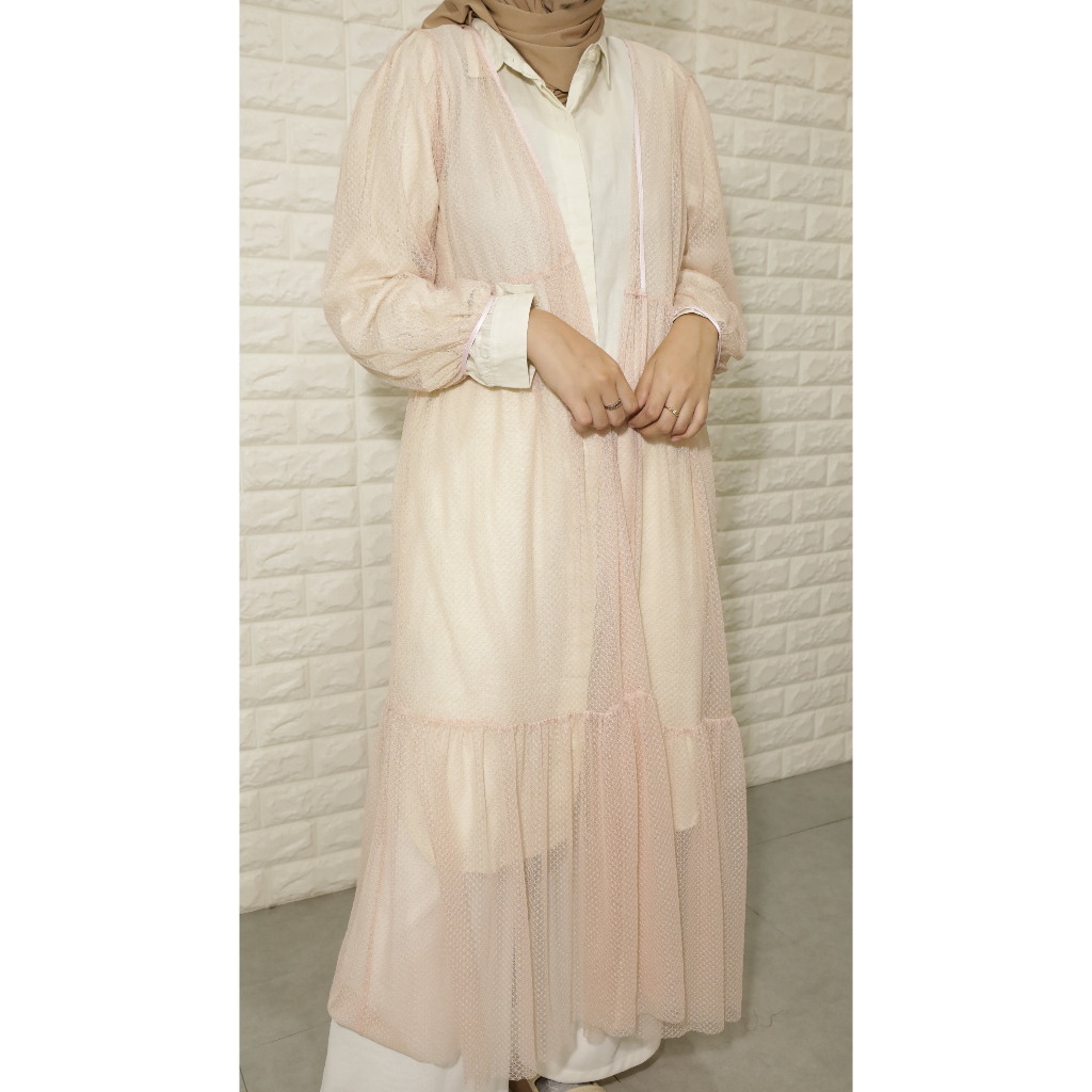 Jual SERUNI TULLE CARDIGAN | Shopee Indonesia