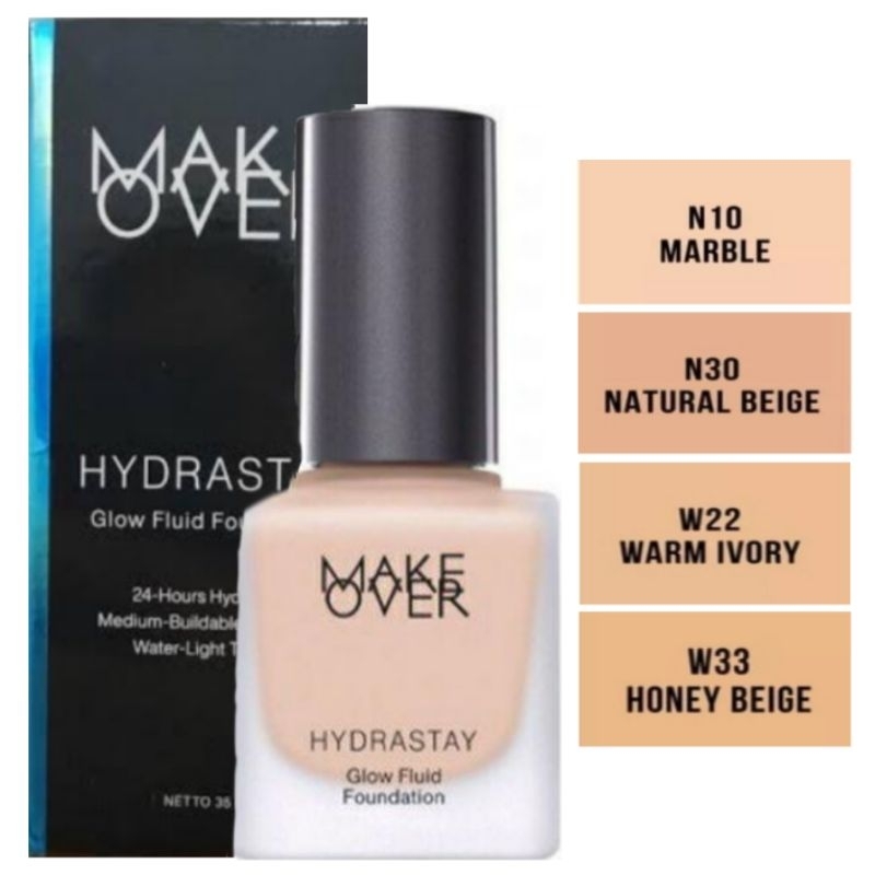 Jual Make Over Hydrastay Glow Foundation | Shopee Indonesia