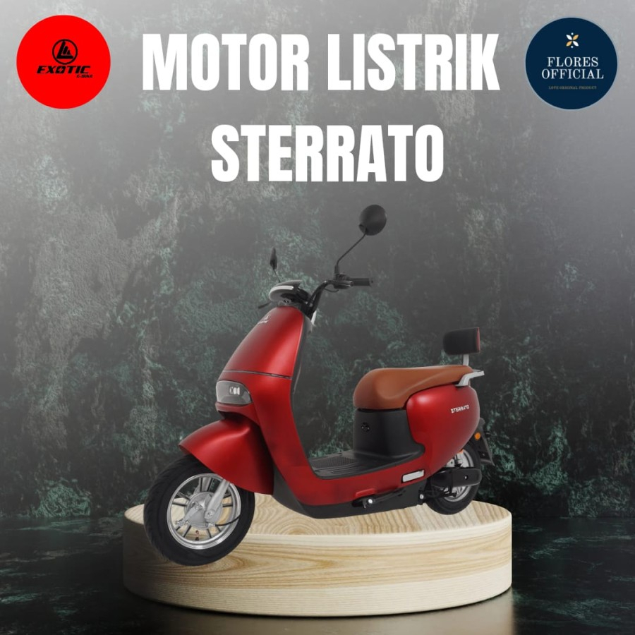 Jual SEPEDA MOTOR LISTRIK STERRATO STERATO PACIFIC EXOTIC | Shopee ...