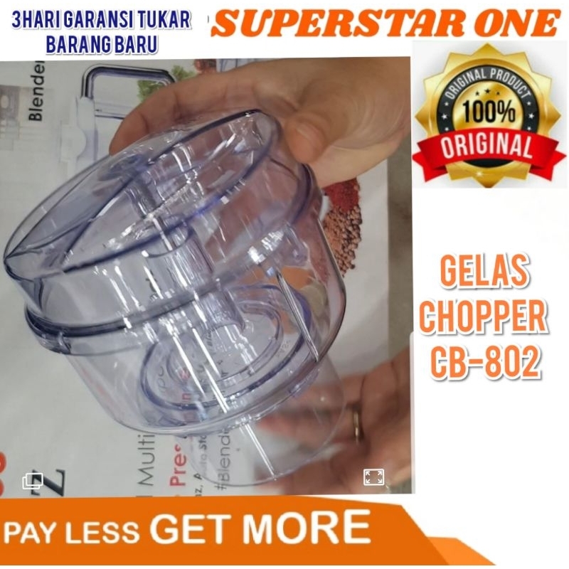 Jual promo murah Gelas chopper coper blender cosmos cb 801/cb 802 100% Asli otiginal | Shopee ...