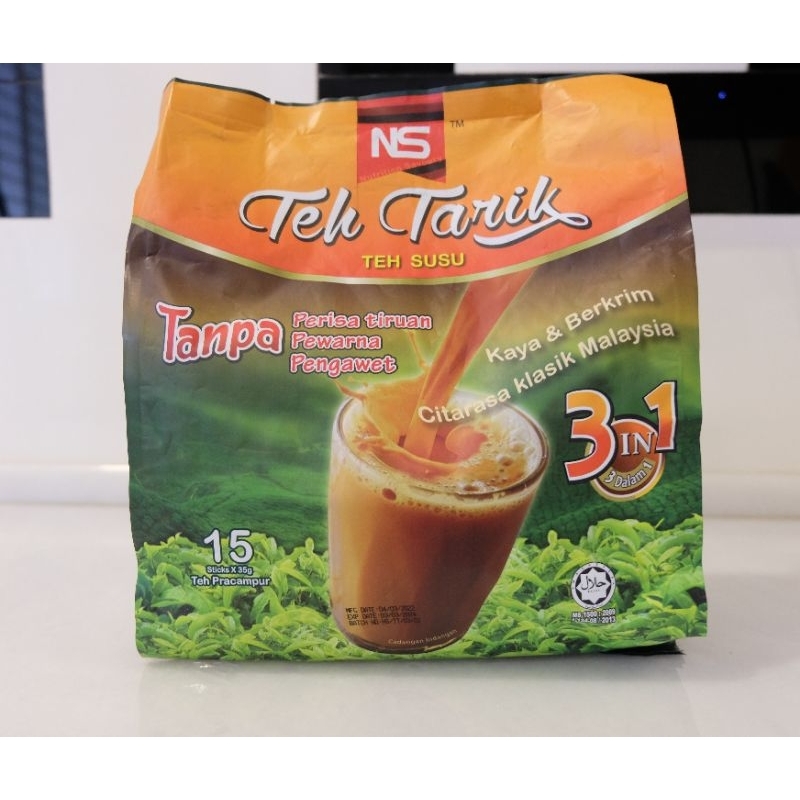 Jual Ns teh tarik malaysia sachet serbuk minuman thai tea bubuk ...