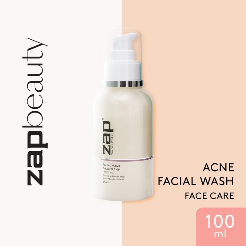 Jual ZAP Anti- Acne Facial Wash 100 mL (New) | Shopee Indonesia