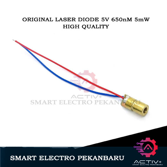 Jual ORIGINAL Laser Diode 5V Tunable Copper Head 6mm Modul Laser ...