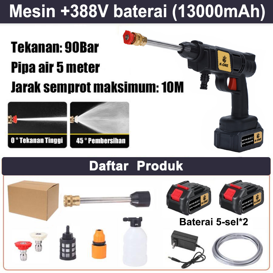 Jual K-ONE 388V/588V Alat Cuci Motor Mobil Mesin Cuci Mobil Ac Mobil Screen Sablon Berkualitas ...