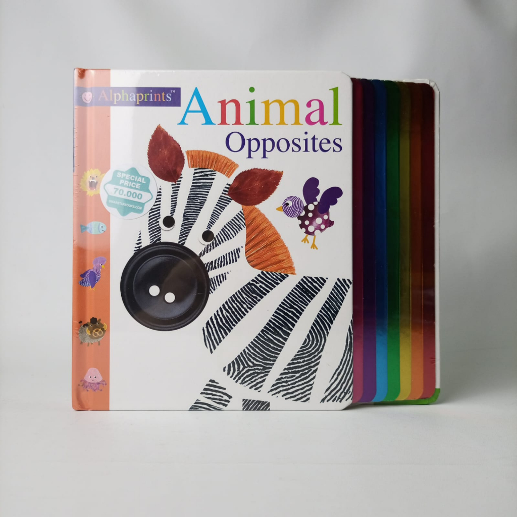 Jual IMPORT BOOK ALPHAPRINTS: ANIMAL OPPOSITES SSB (SPECIAL PRICE ...