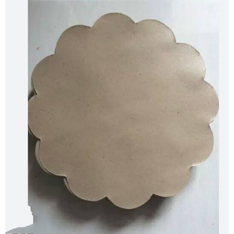 Jual KERTAS NASI BULAT BENTUK BUNGA DIAMETER 25 CM ISI 100 LEMBAR ...