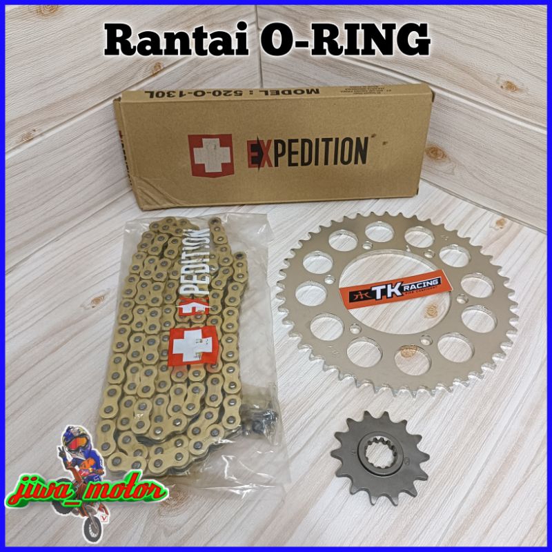 Jual gear set ninja 250 Fi karbu / R25 / Z250 / RR mono / MT25 TK ...
