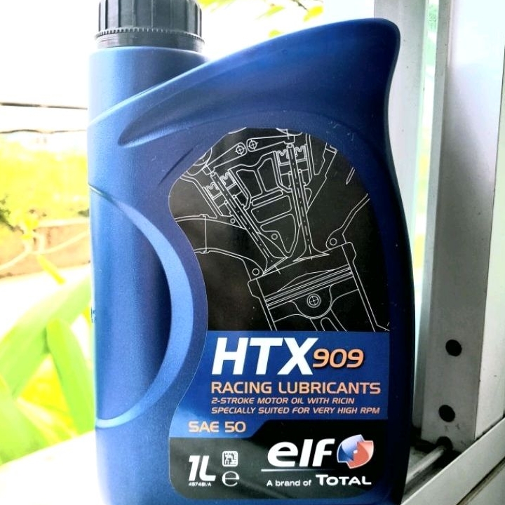 Jual Oli ELF HTX 909 2T SAE 50 1Liter 25,000 RPM IMPORT READY | Shopee Indonesia