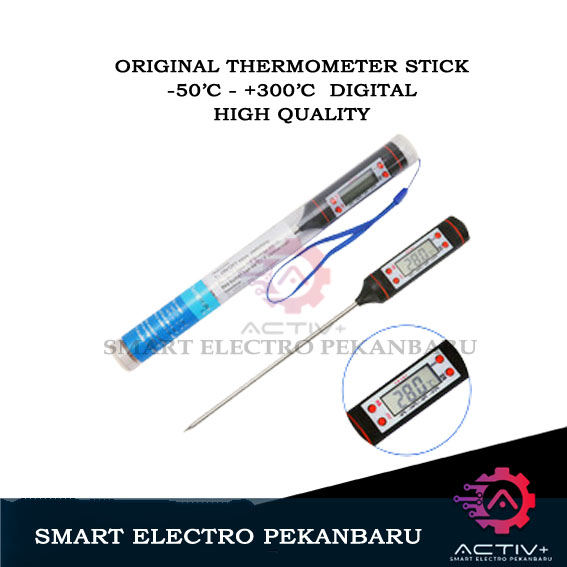 Jual ORIGINAL DIGITAL THERMOMETER LCD dengan STICK BATANG SENSOR ...