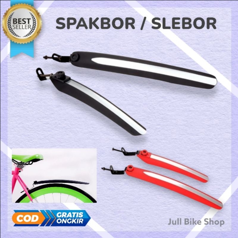 Jual sepasang Spakbor sepeda lipat fender mini selebor pelindung air ...