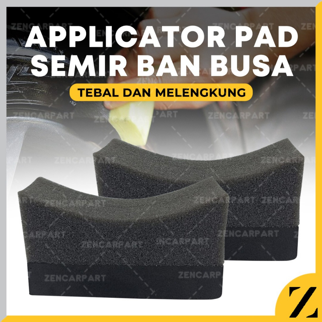 Jual BUSA SEMIR BAN APLIKATOR TYRE DRESSING APPLICATOR PAD SPONGE FOAM ...