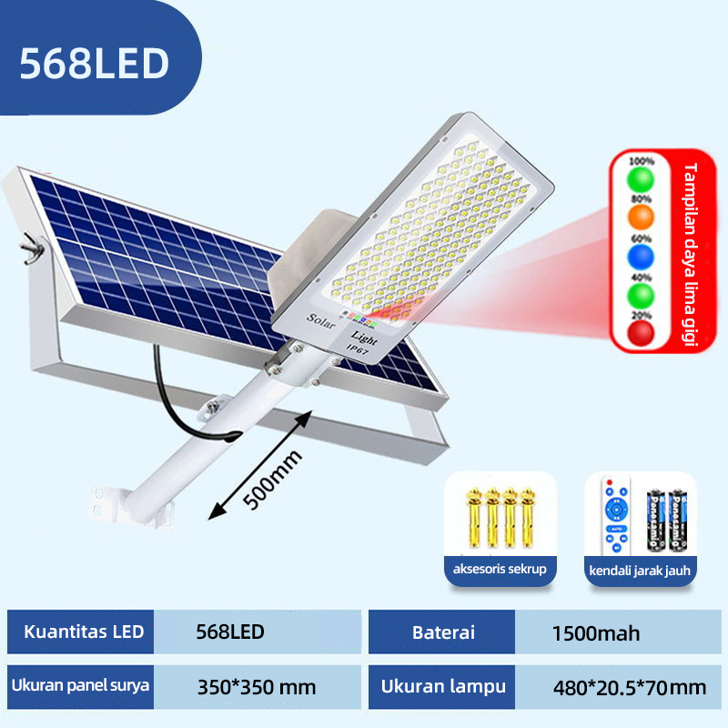 Jual ( COD )Lampu Jalan Tenaga Matahari 1000W Lampu Surya Solar Light ...