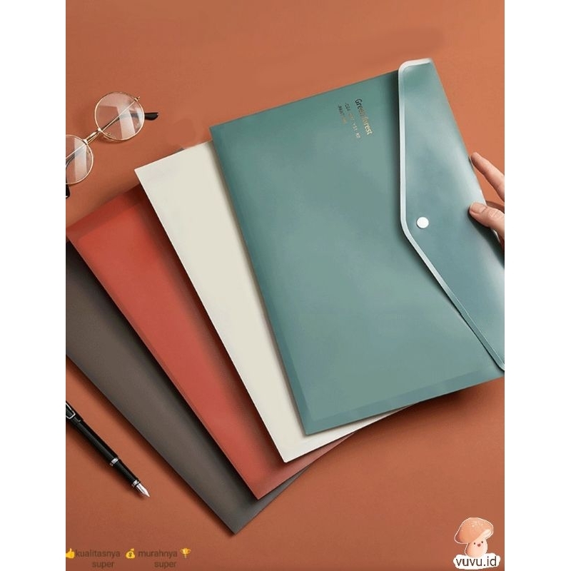 Jual Map Plastik A4 beraneka warna 5pcs | Shopee Indonesia