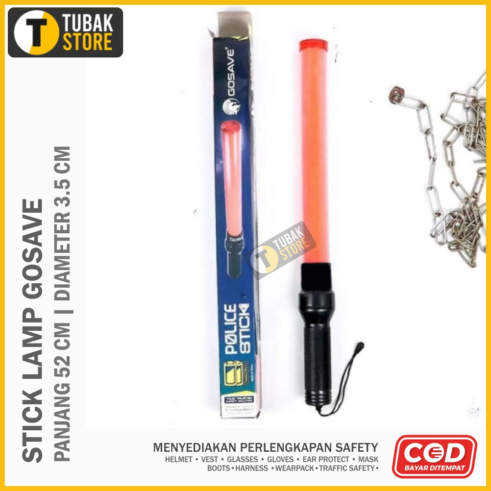 Jual STICK LAMP Security Parkir / TONGKAT LALIN / LAMPU PARKIR MENYALA ...