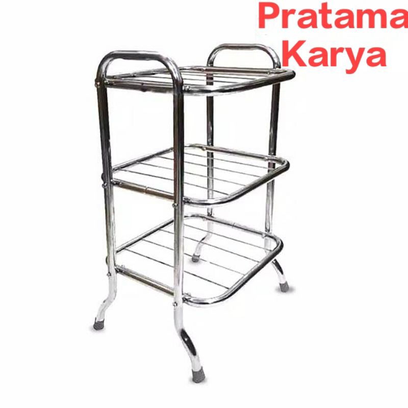 Jual Rak Dispenser 2 Dan 3 Susun STAINLESS | Shopee Indonesia