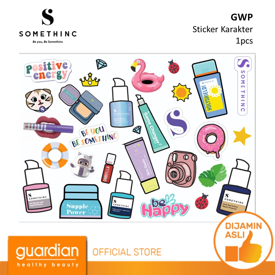 Jual GWP Somethinc Sticker Karakter 1pcs | Shopee Indonesia
