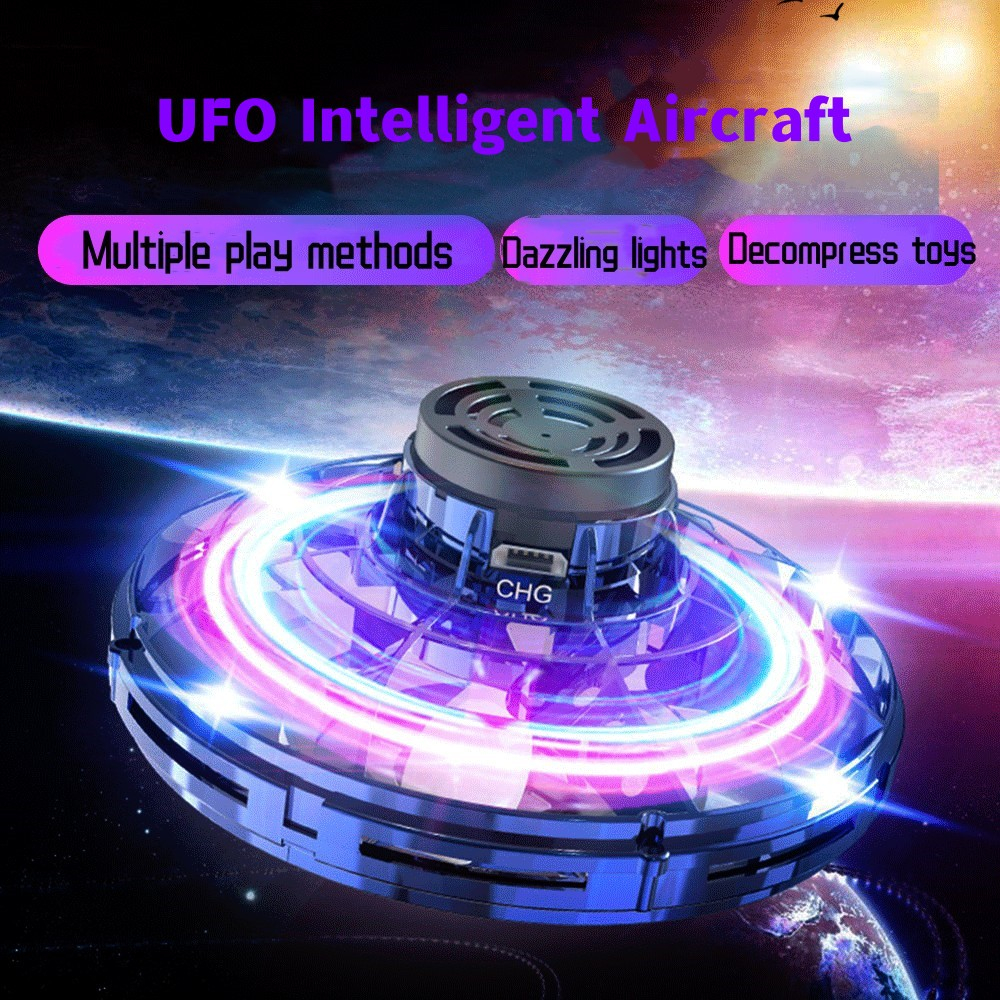 Jual Boomerang UFO Terbang Drone Spinner LED FLYNOVA PRO Mainan Anak ...