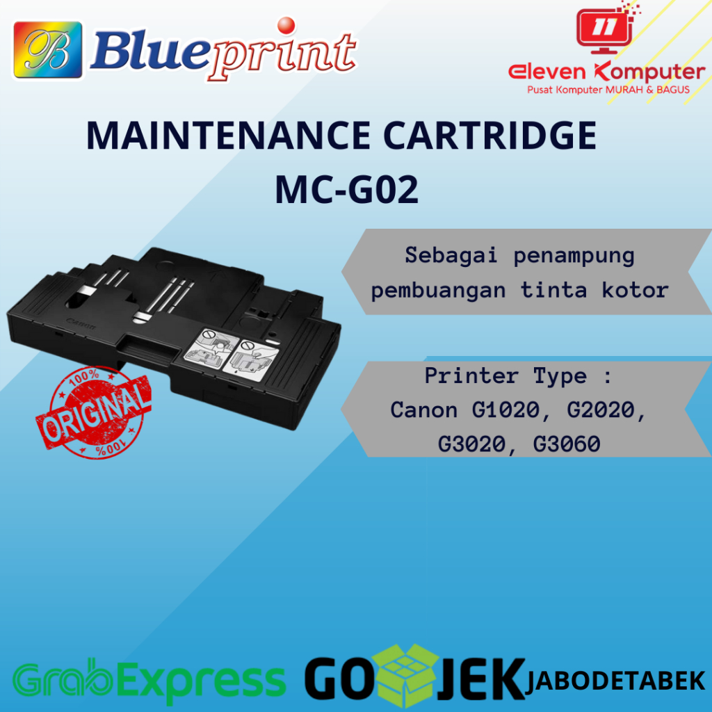 Jual MAINTENANCE CARTRIDGE MC-G02 (G1020/G2020/G3020/G3060) | Shopee ...