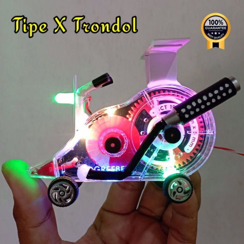 Jual Tipe-X Trondol Modif Kenalpot // Tipe-X Trondol Dinamo Lengkap ...