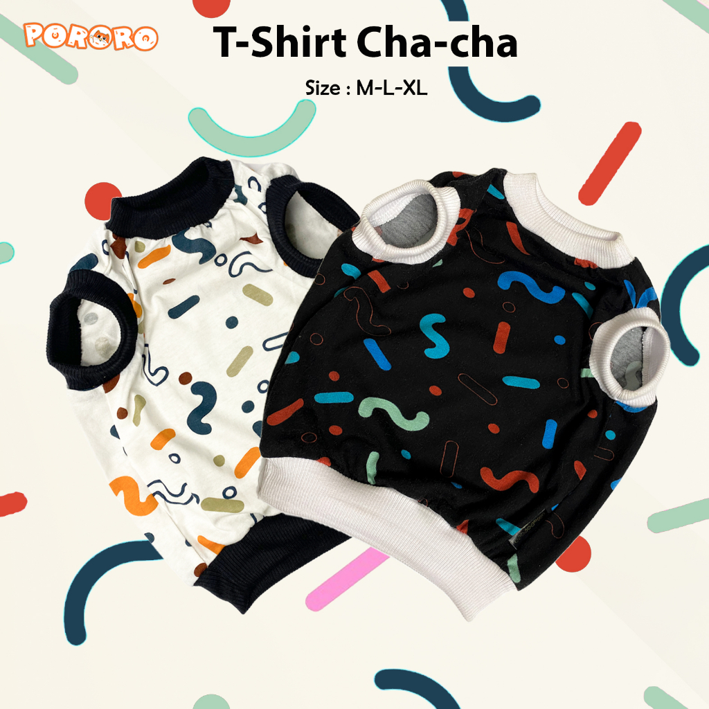 Jual Pororo - Baju Kucing T-shirt Kucing Murah Lucu Motif Chacha ...