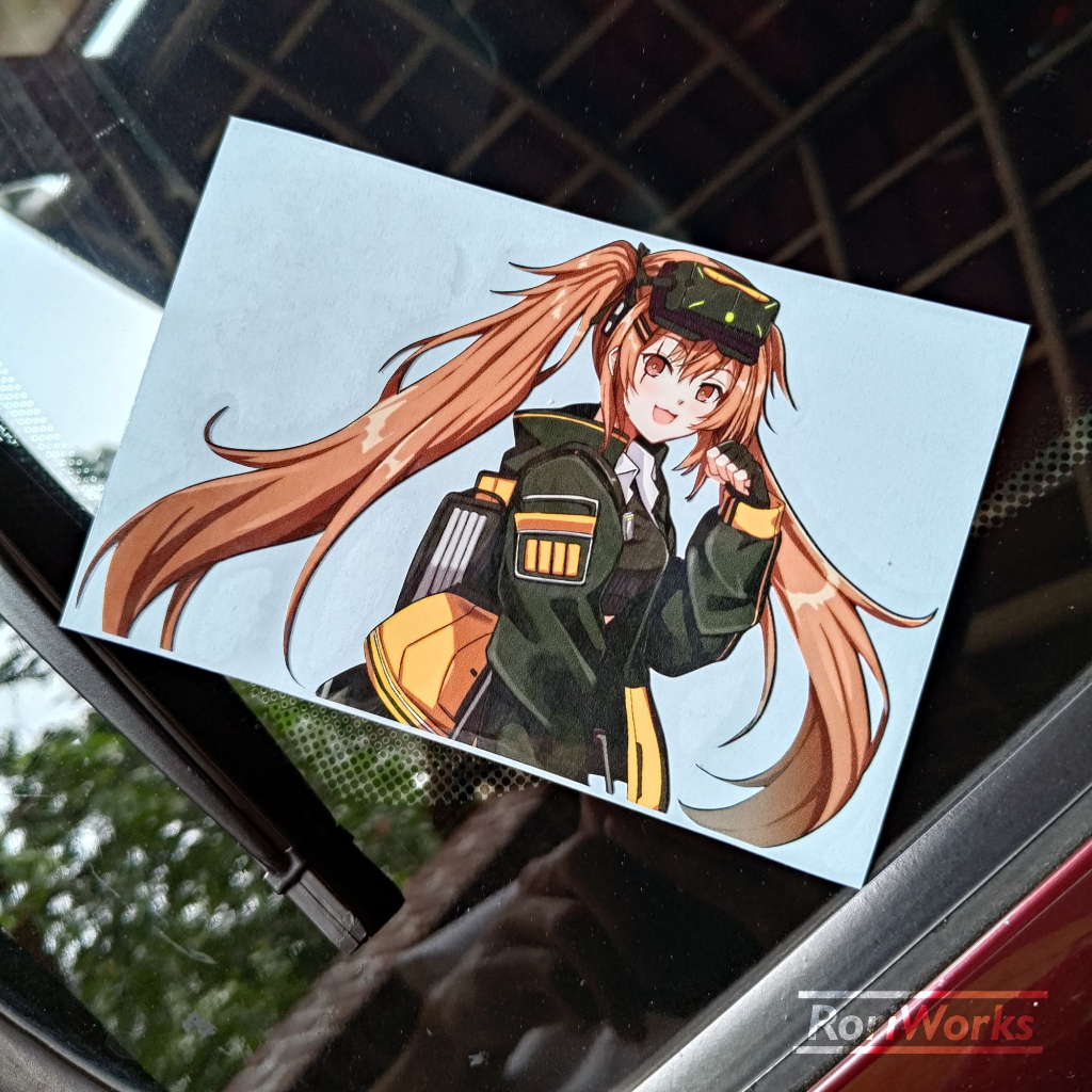 Jual Stiker Kiss cut - UMP9 Mod 3 | Girls' Frontline | Squad 404 ...
