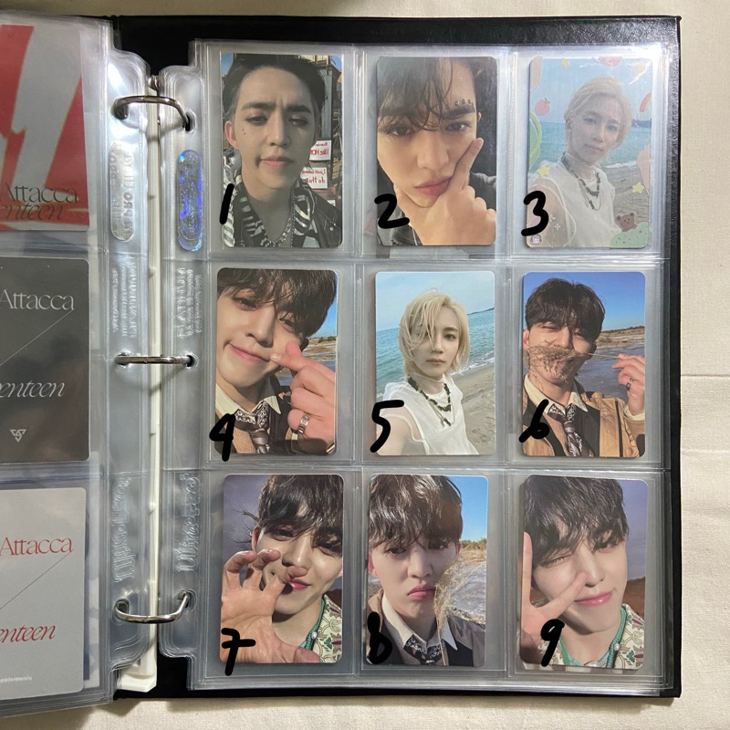 Jual SEVENTEEN SCOUPS JEONGHAN Attacca Face The Sun PC Photocard ...