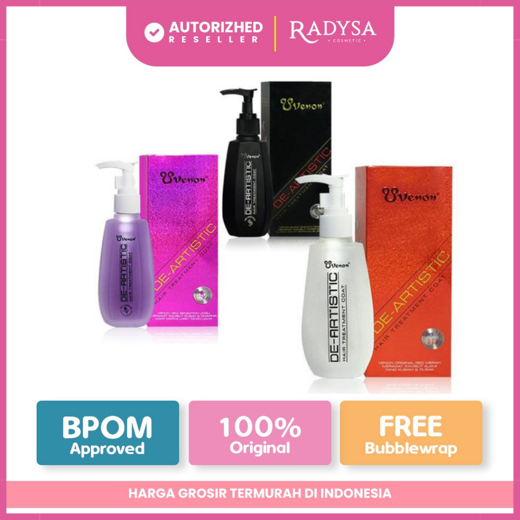 Jual RADYSA - VENON Hair Serum Treatment Coat Series 160ml Vitamin Rambut | Shopee Indonesia