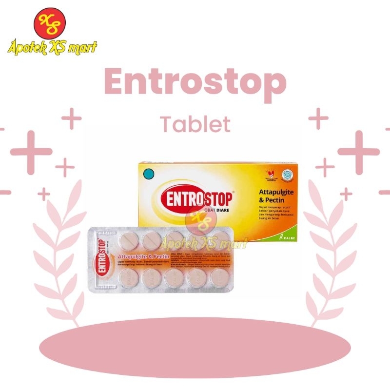 Jual ENTROSTOP TABLET - MEMBANTU MENGATASI DIARE | Shopee Indonesia