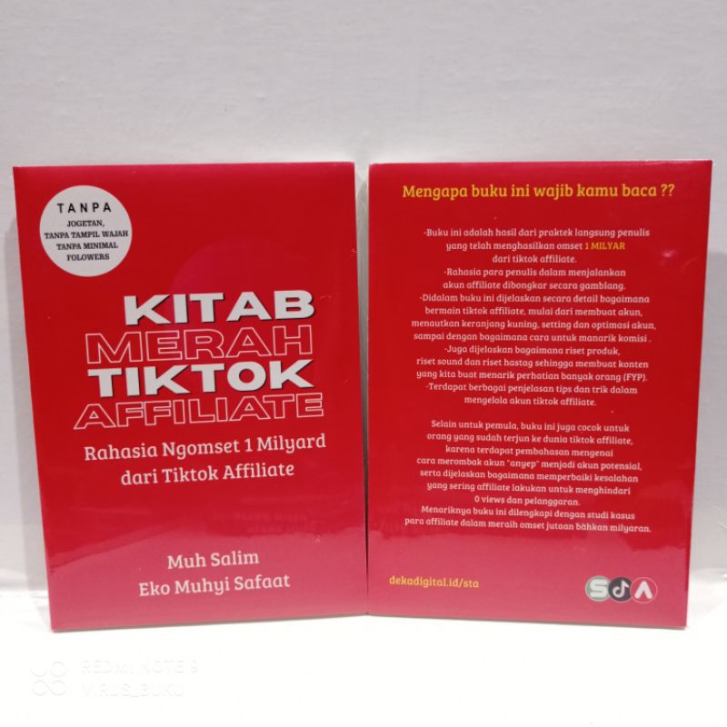 Jual Kitab Merah Tiktok Affiliate : Muh Salim | Shopee Indonesia