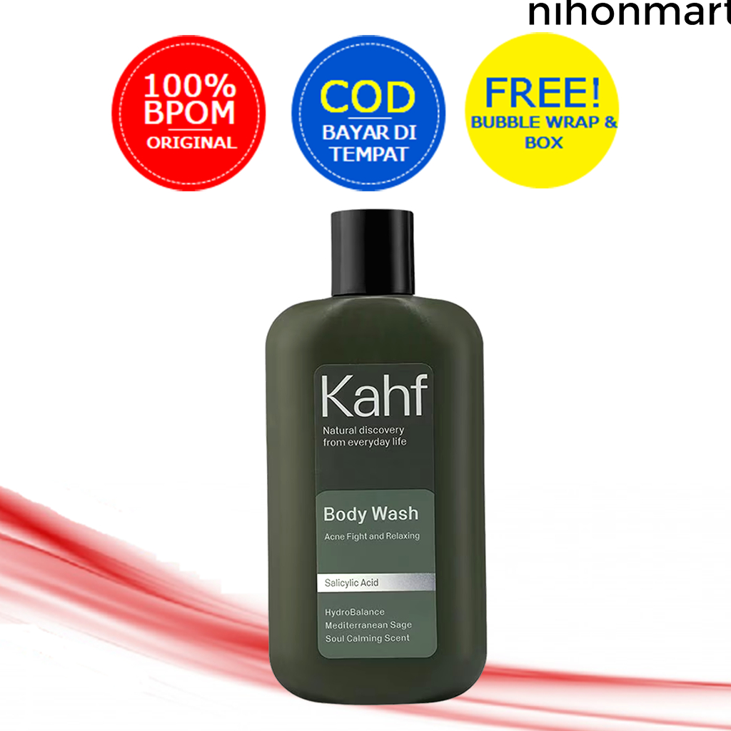 Jual Kahf Acne Fight and Relaxing Body Wash 200ml | Shopee Indonesia