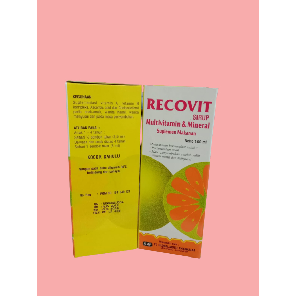 Jual RECOVIT SYRUP 100ML | Shopee Indonesia