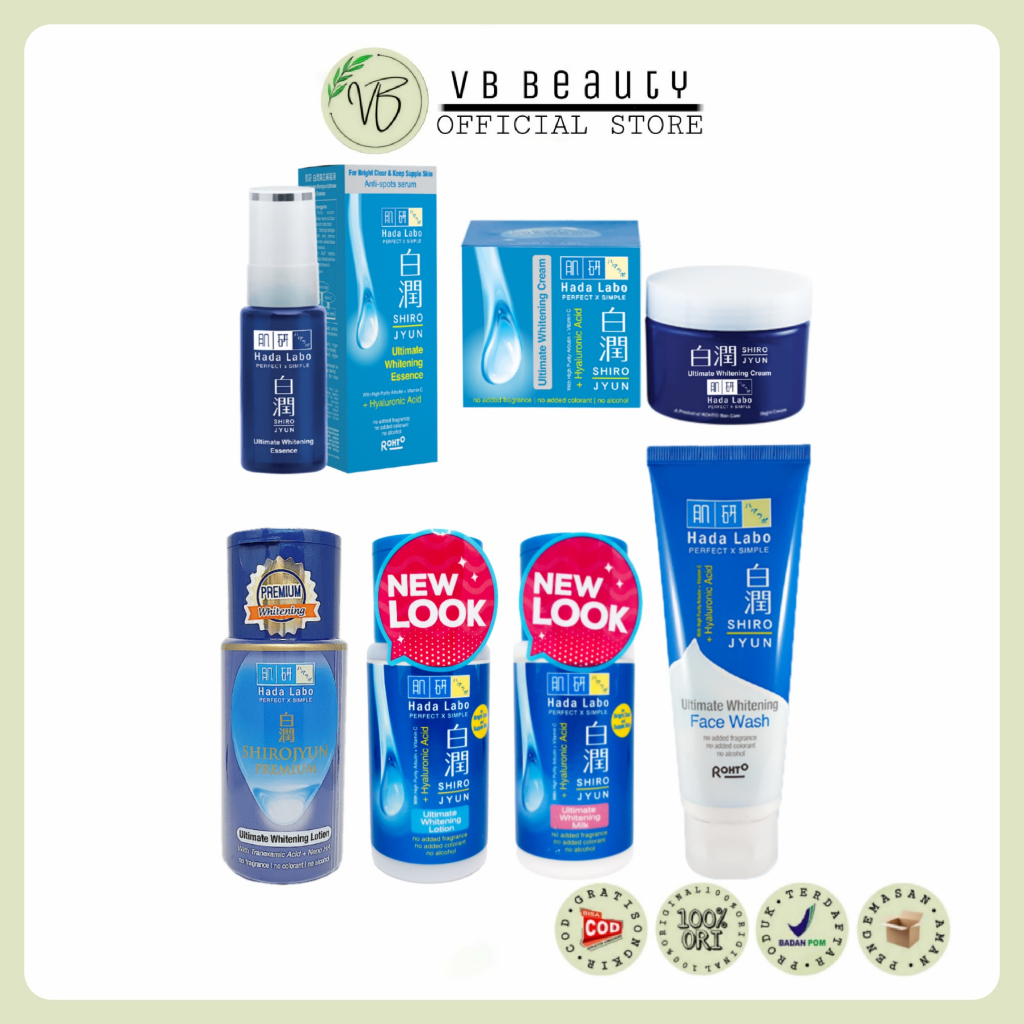 Jual Hada Labo Shirojyun Ultimate Whitening Series | Shopee Indonesia