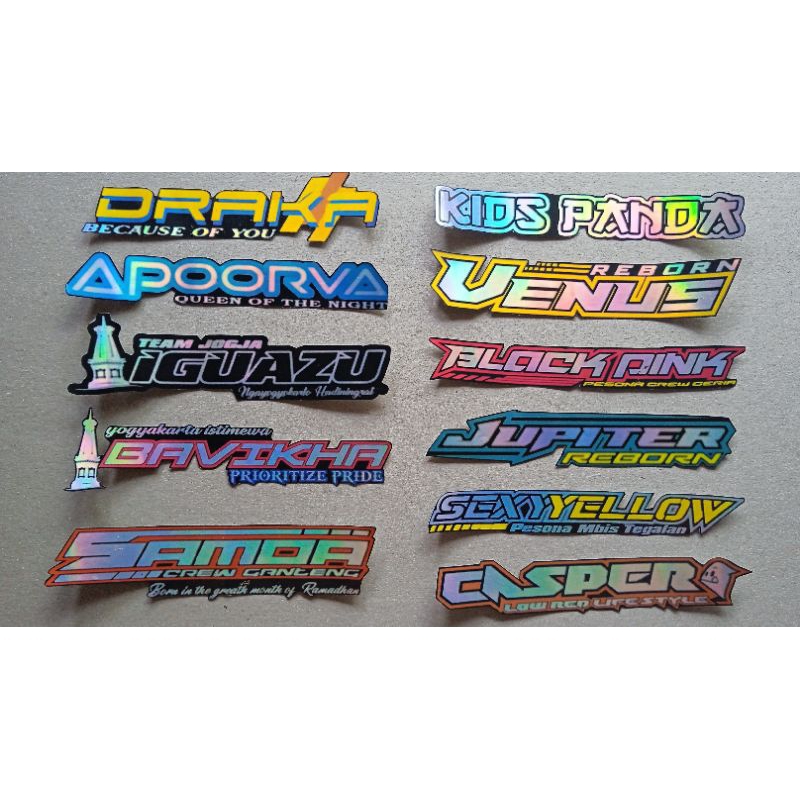 Jual STIKER JULUKAN BUS INDONESIA | Shopee Indonesia