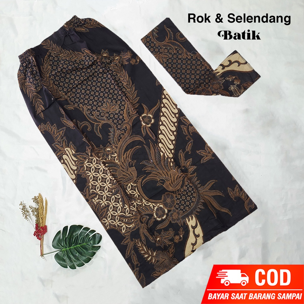 Jual SoloBatik - ROk SPAN BATIK MODERN / ROK SPAN ALLSIZE / ROK BATIK ...