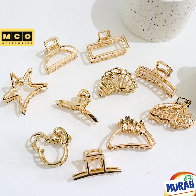 Jual Jedai Jepit Rambut Besi Model Cakar Aksesoris Rambut Wanita ...