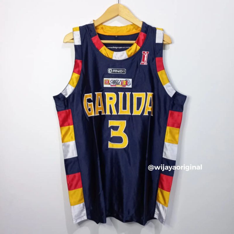 Jual JERSEY BASKET IBL REPRO GARUDA BANDUNG #3 KELLY PURWANTO - NAVY ...