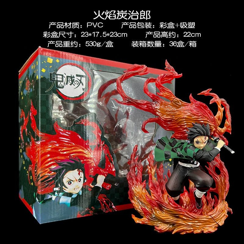 Jual Action Figure Tanjiro Figure Demon Slayer Action Figure Kimetsu ...