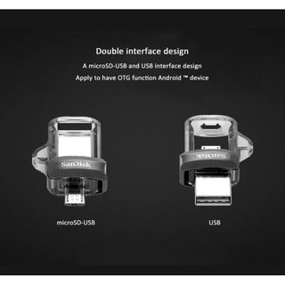 Jual Sandisk Flashdisk Otg Micro 32gb 64gb 128gb 16gb M3.0- Usb ...