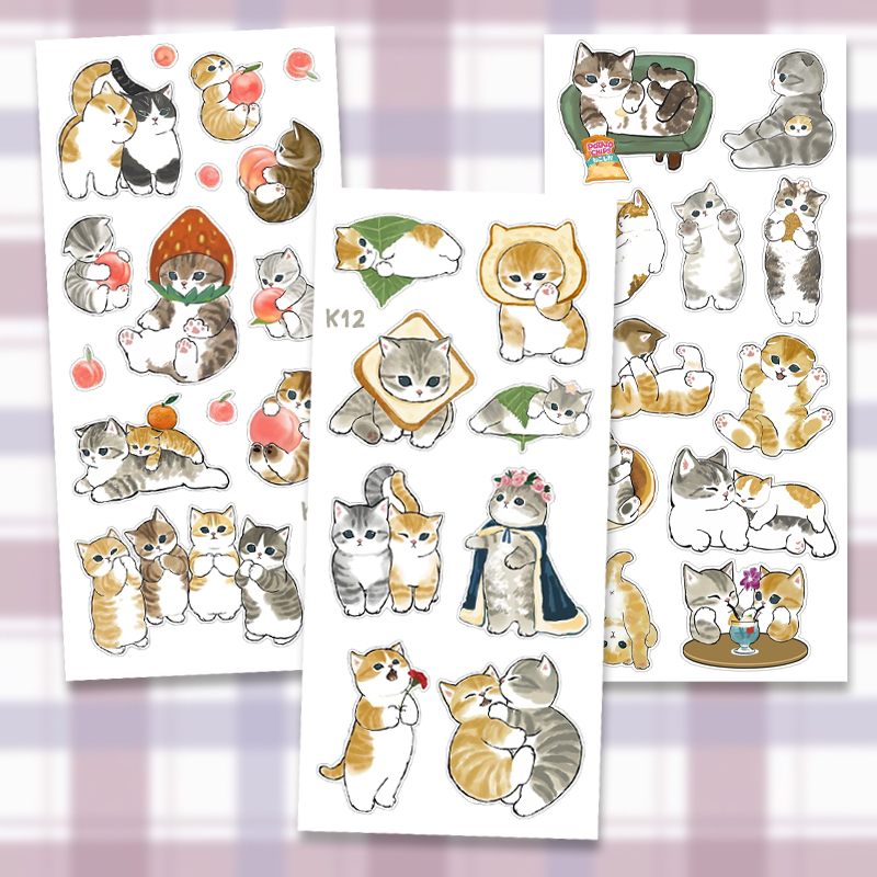 Jual (3 pcs) LIL CAT Stickers Waterproof Stiker Kucing Kecil Lucu ...