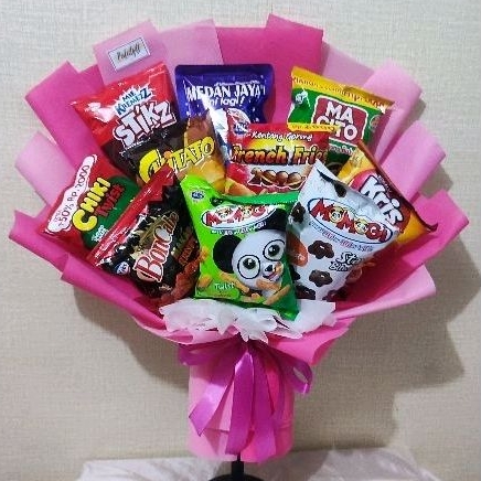 Jual Buket Snack Besar Kerupuk | Hadiah Wisuda | Ulang Tahun | Shopee ...