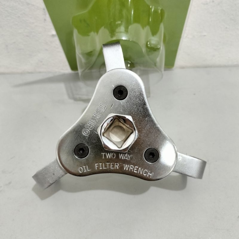 Jual KUNCI FILTER OLI "TEKIRO" 2 WAY || TWO WAY OIL FILTER WRENCH ...