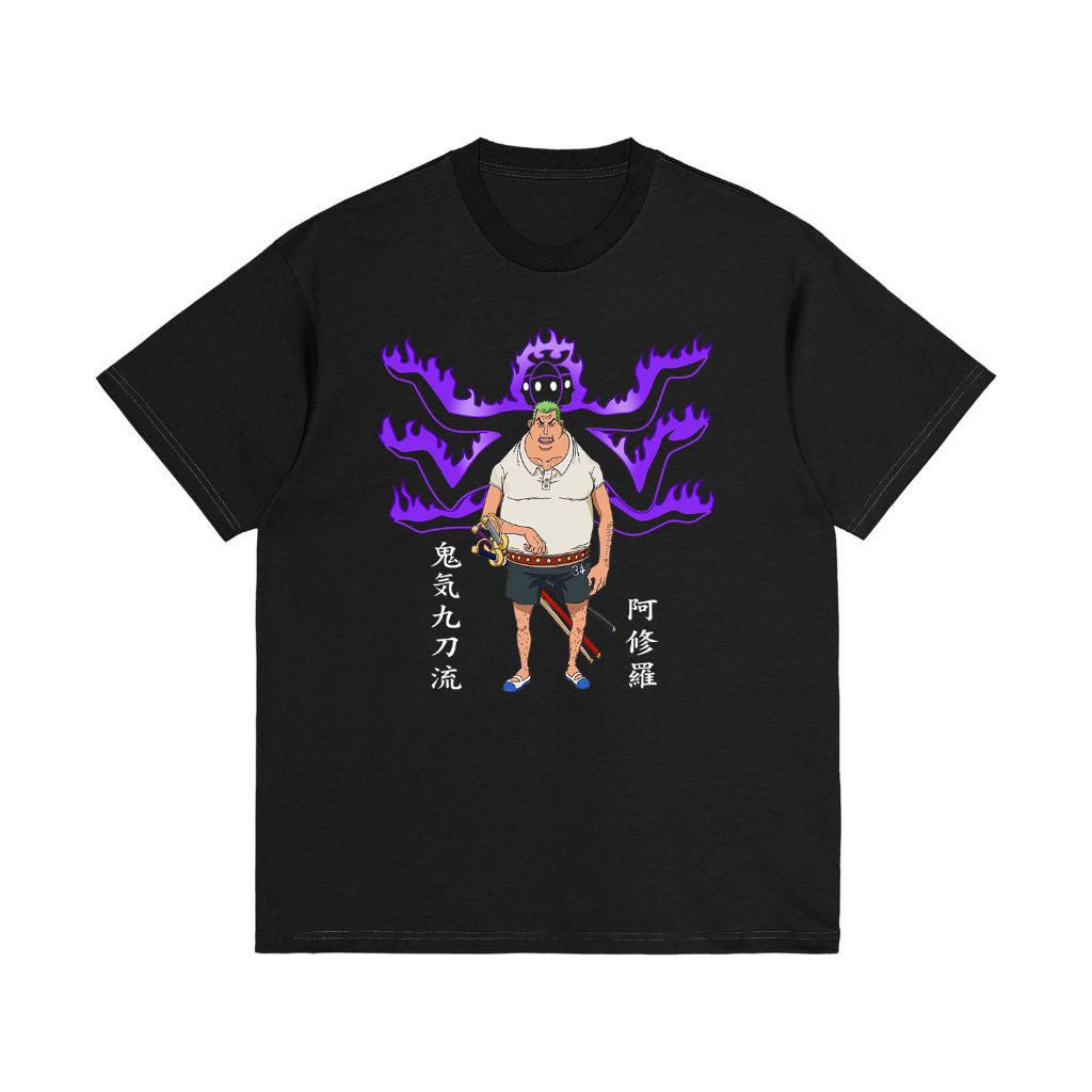 Jual Zola Project Kaos Anime One Piece FAKE Zoro Ashura | Shopee Indonesia