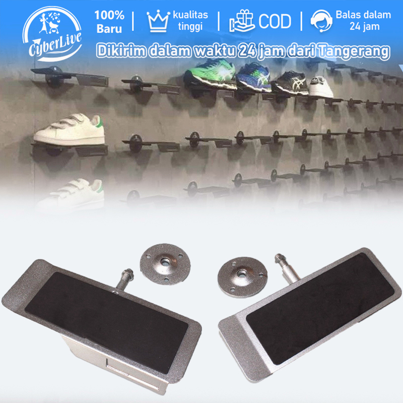 Jual Display Sepatu Dinding Pajangan Sandal Dekorasi Toko Premium Shoe ...