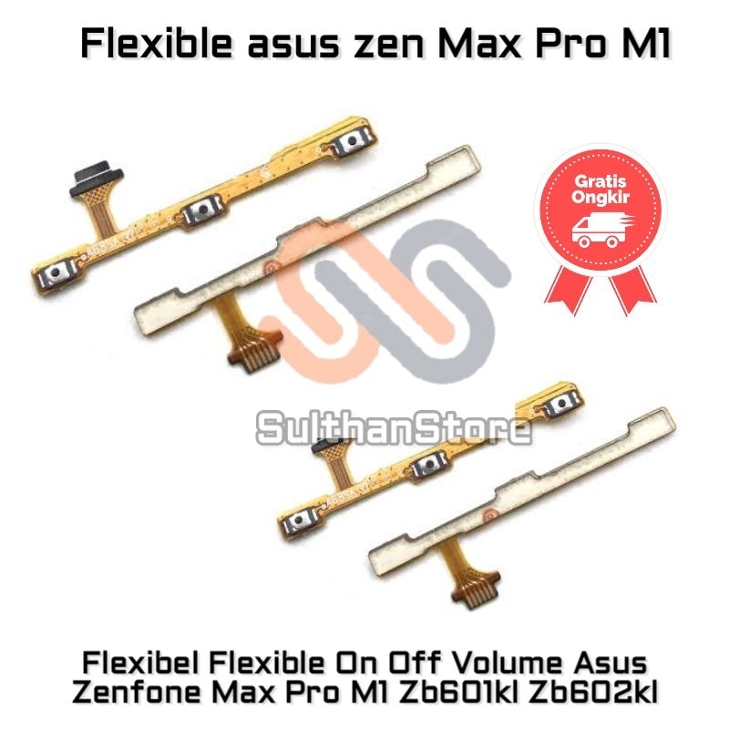 Jual Flexibel Flexible On Off Volume Asus Zenfone Max Pro M1 Zb601kl Zb602kl | Shopee Indonesia