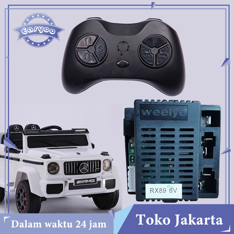 Jual Remot Receiver Mobilan Aki RX89 Remote + Receiver Mobil Aki Anak ...