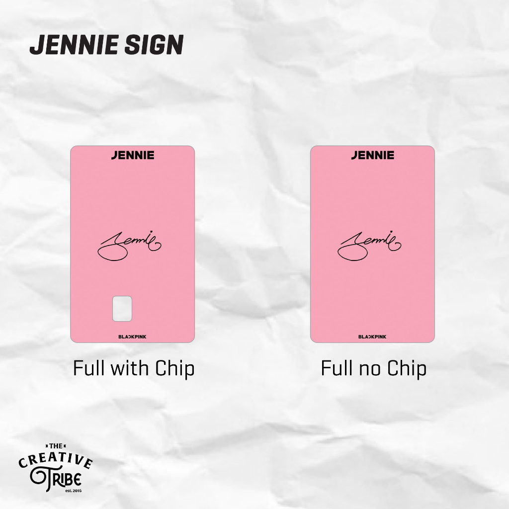 Jual Blackpink - Sticker Skin Card - Vinyl ATM Debit Credit Etoll Lisa ...