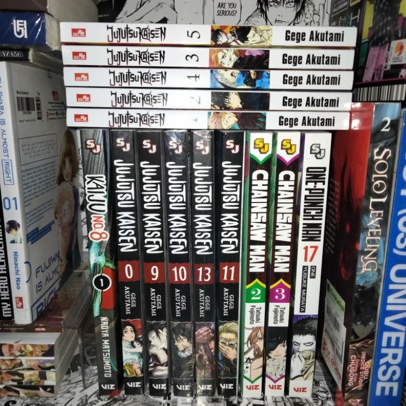 Jual PROMO CHAINSAW MAN, JUJUTSU KAISEN, ONE PUNCH MAN, KAIJU NO.8 ...
